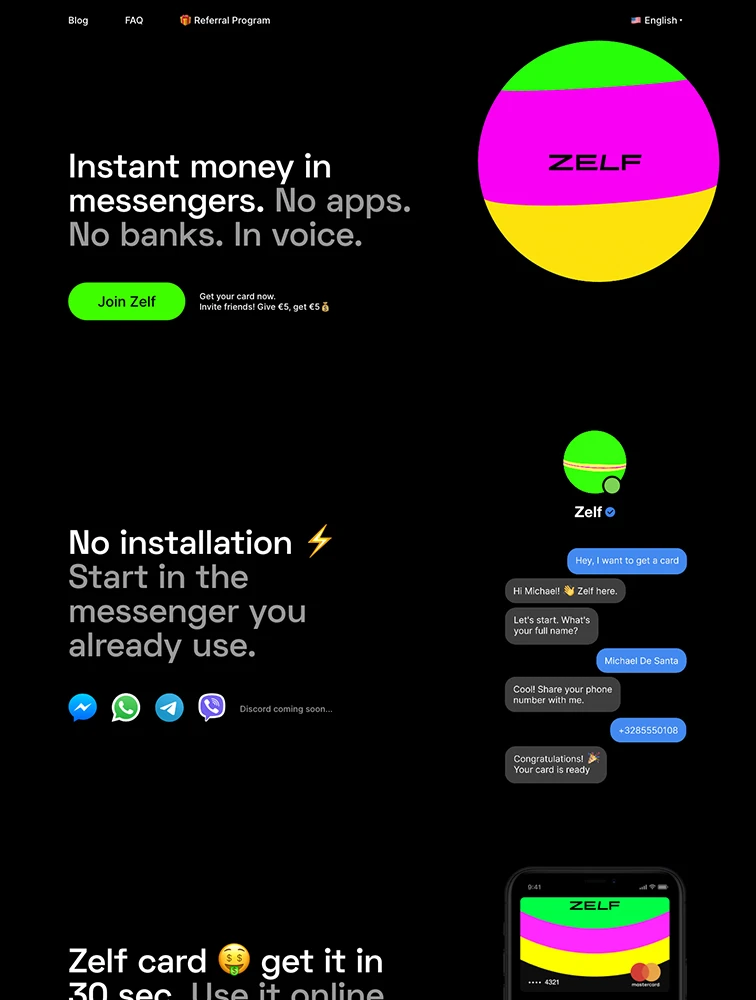 Zelf website design - Lapa Ninja