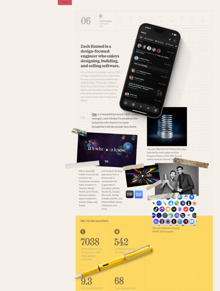 Best Portfolio Landing Page Design Inspiration - Lapa Ninja