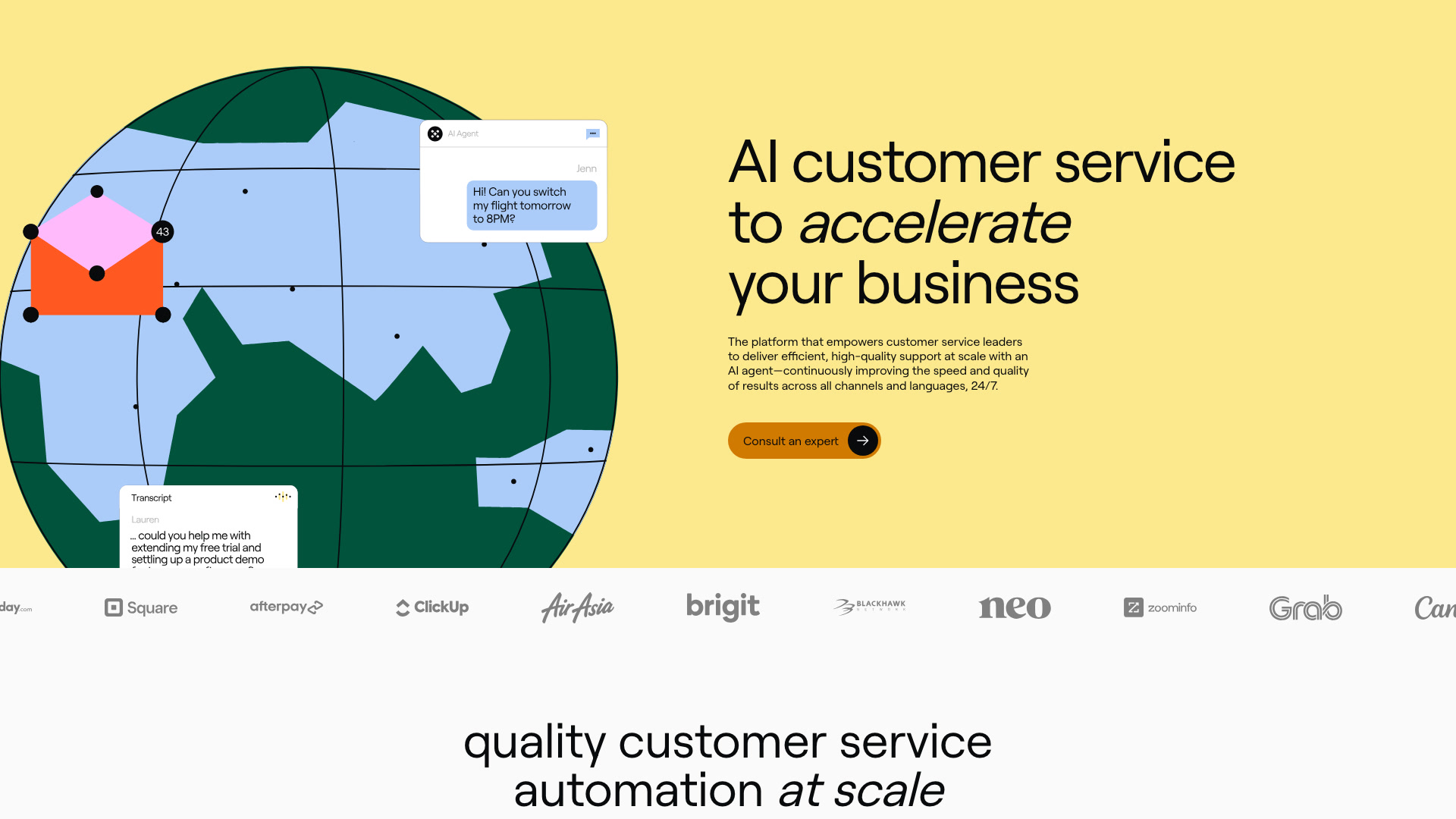Ada - Landing Page Design | Lapa Ninja
