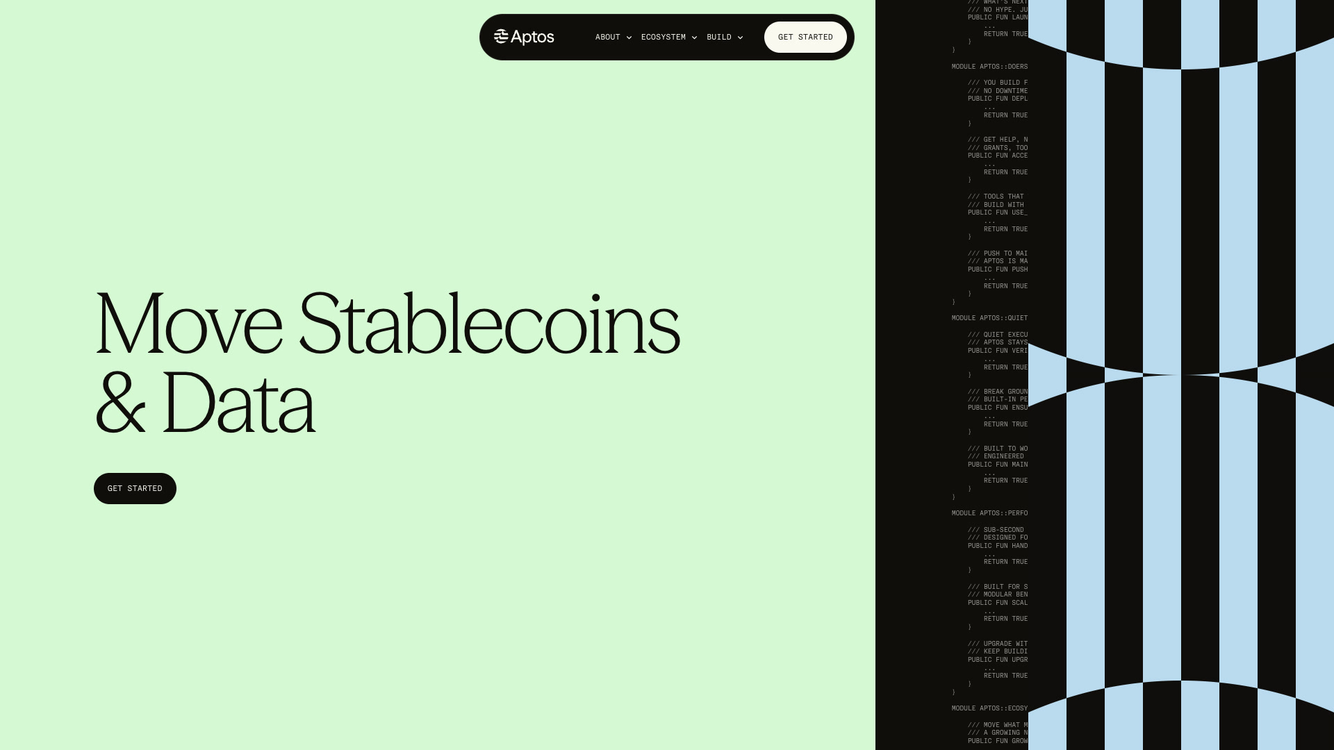 Aptos - Landing Page Design | Lapa Ninja