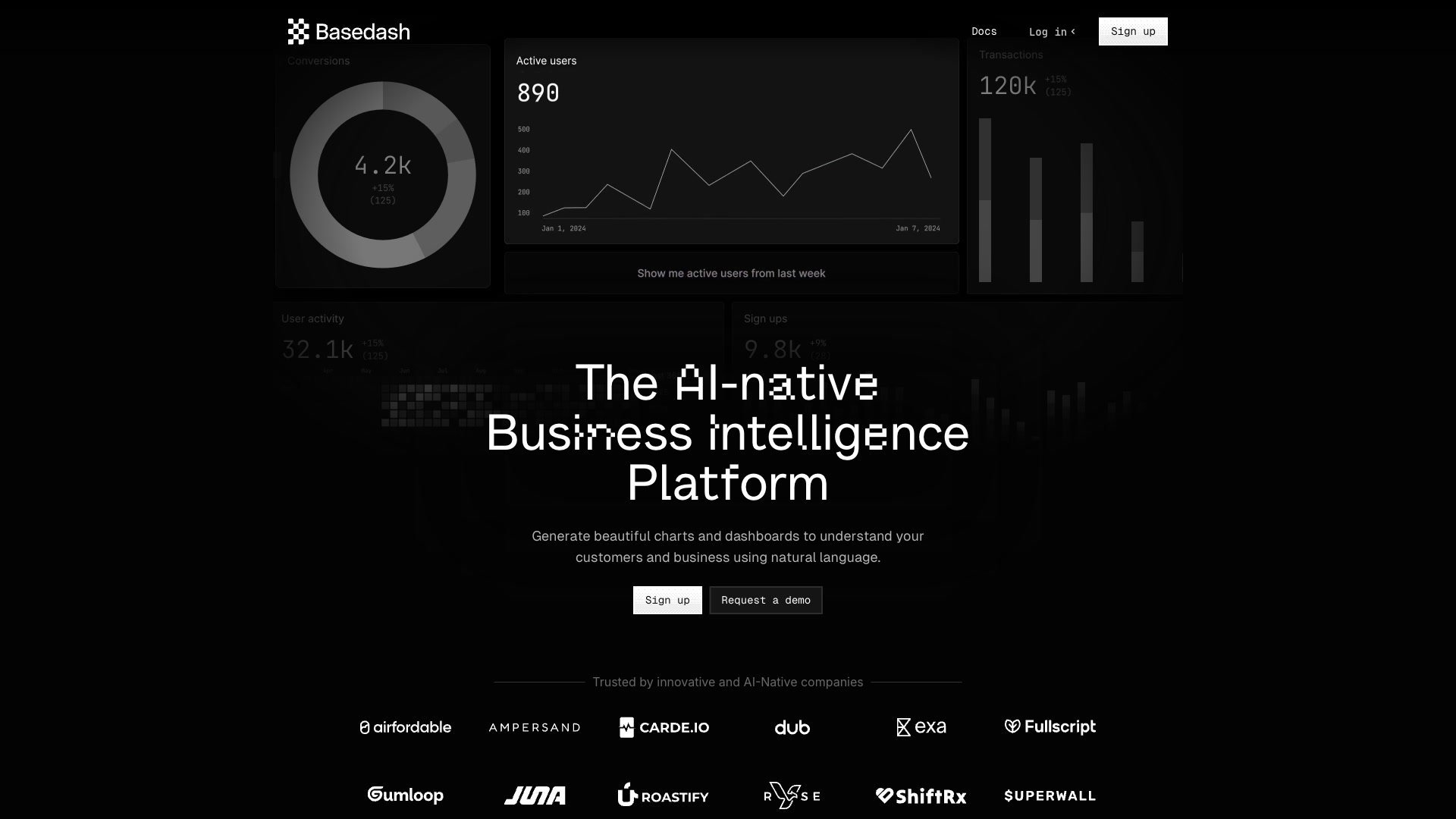 Basedash - Landing Page Design | Lapa Ninja