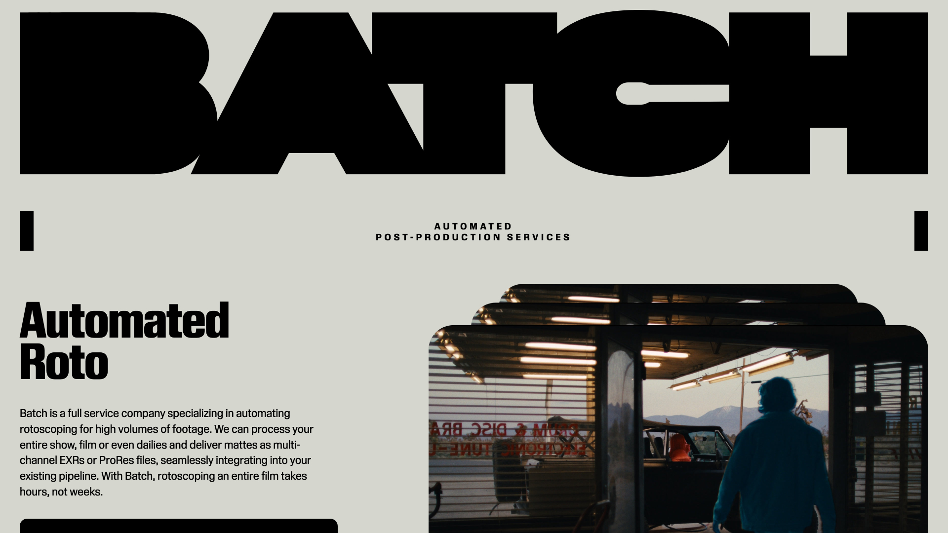 BATCH - Landing Page Design | Lapa Ninja