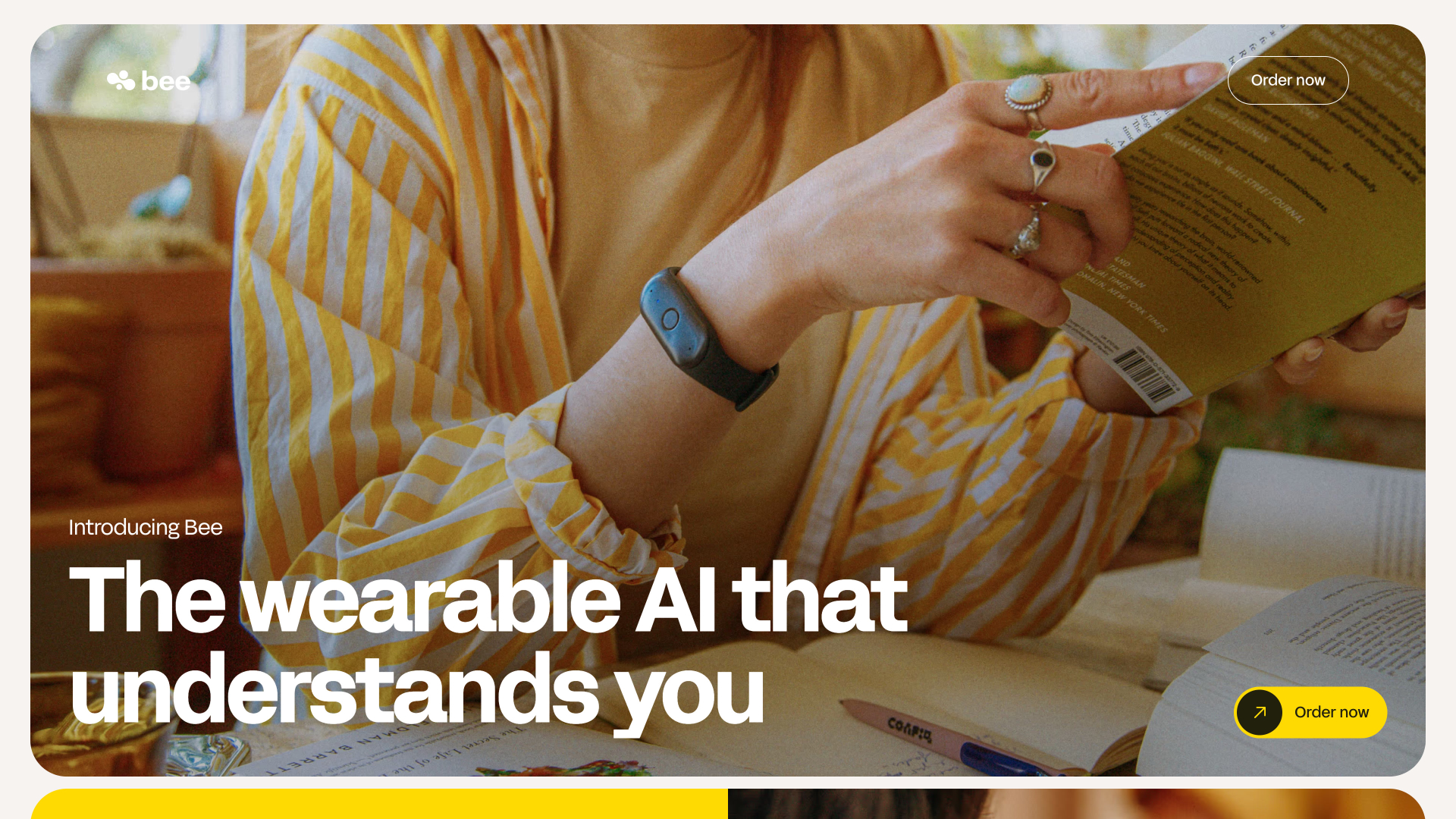 Bee Computer - Landing Page Design | Lapa Ninja