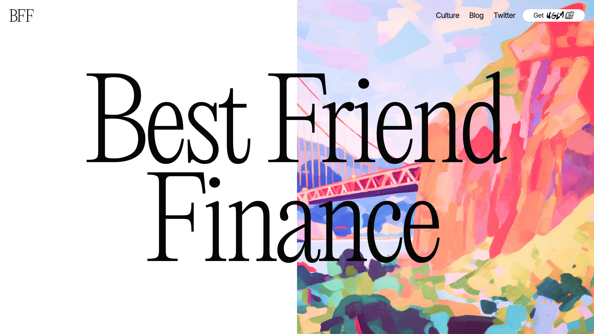 Best Friend Finance - Landing Page Design | Lapa Ninja