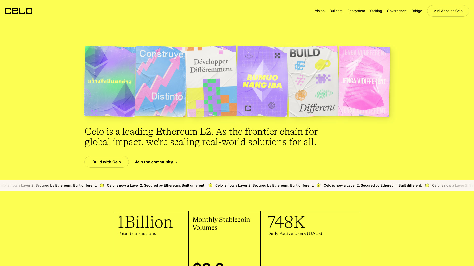 Celo - Landing Page Design | Lapa Ninja