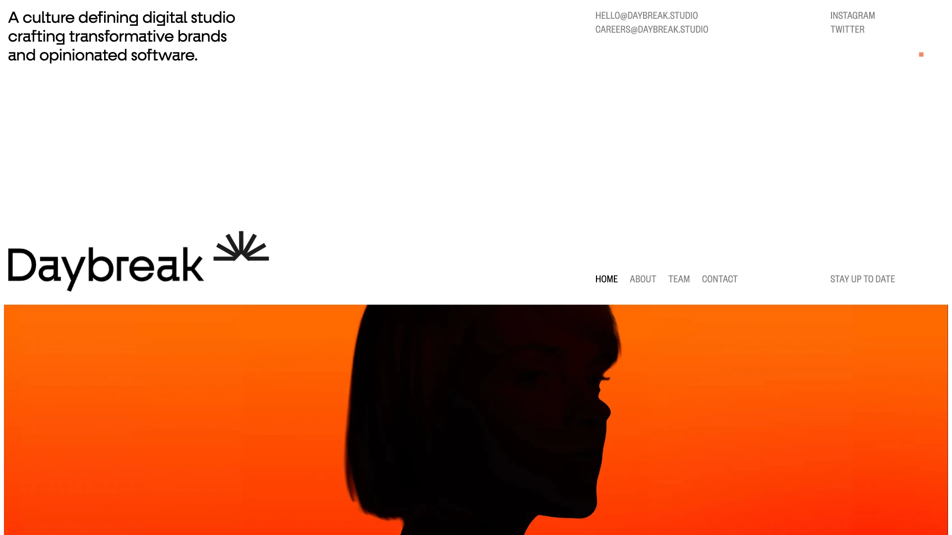 Daybreak - Landing Page Design | Lapa Ninja