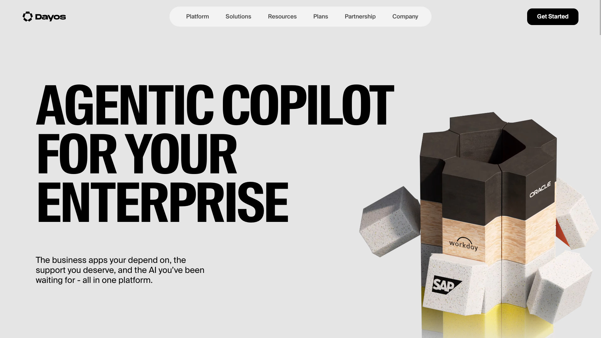 Dayos - Landing Page Design | Lapa Ninja