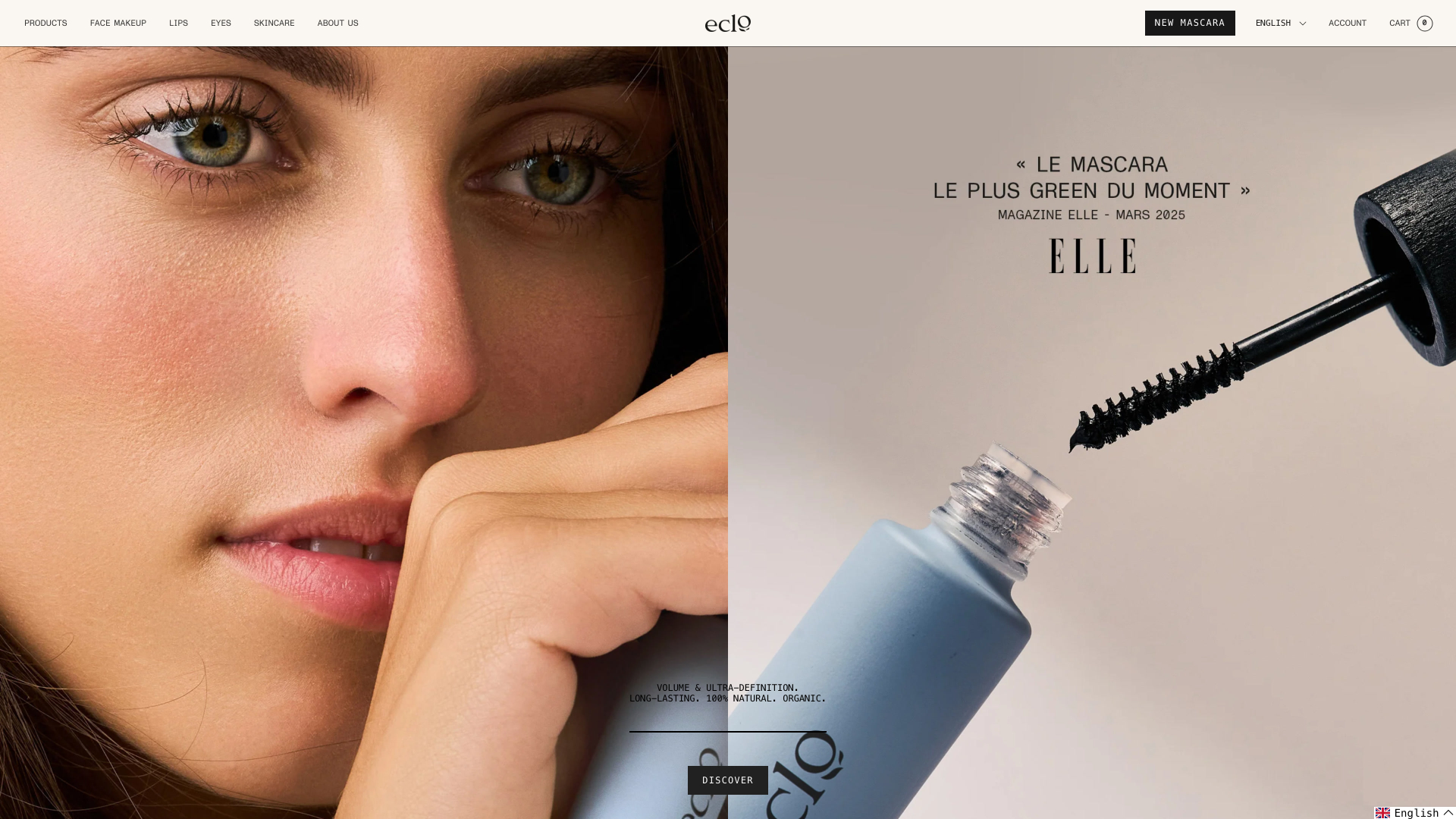 Eclo Beauty - Landing Page Design | Lapa Ninja