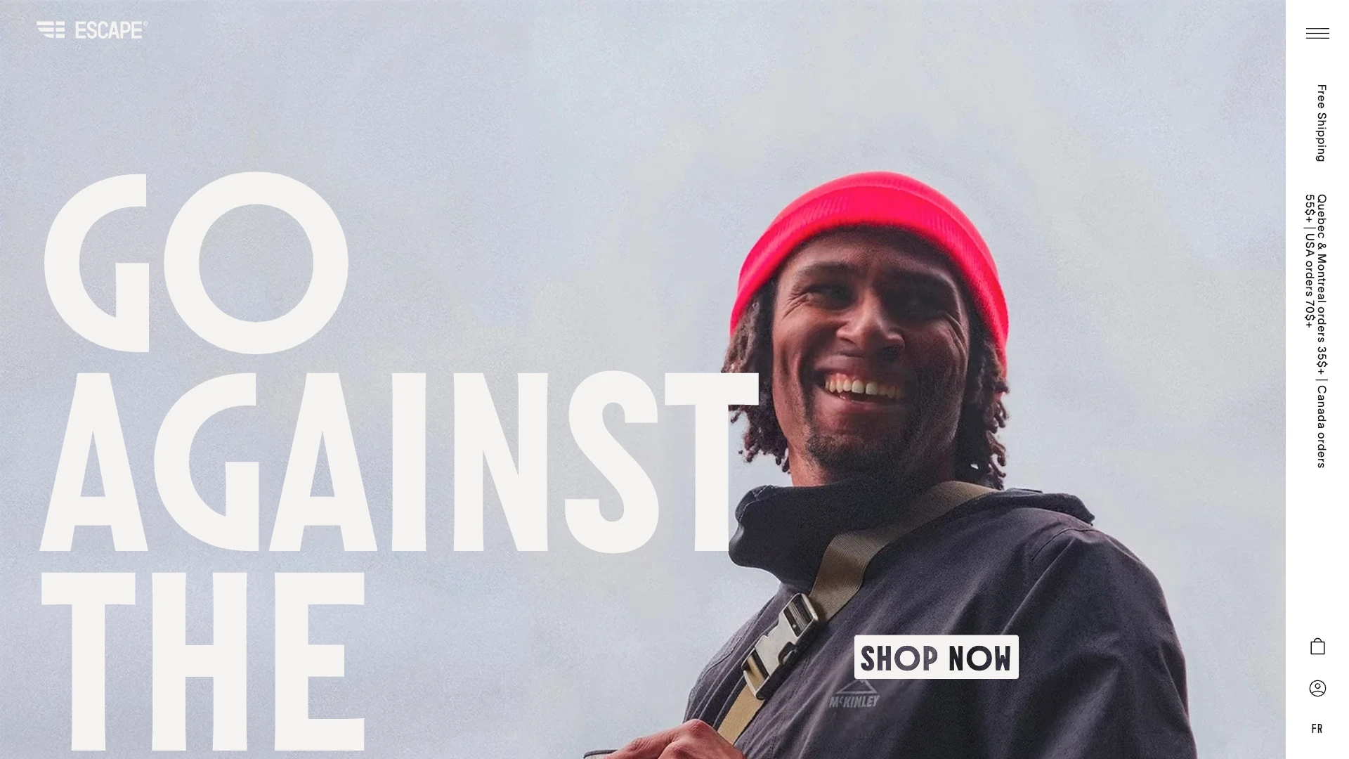 Escape Cafe - Landing Page Design | Lapa Ninja