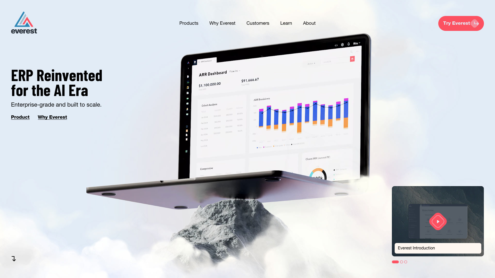 Everest Systems - Landing Page Design | Lapa Ninja