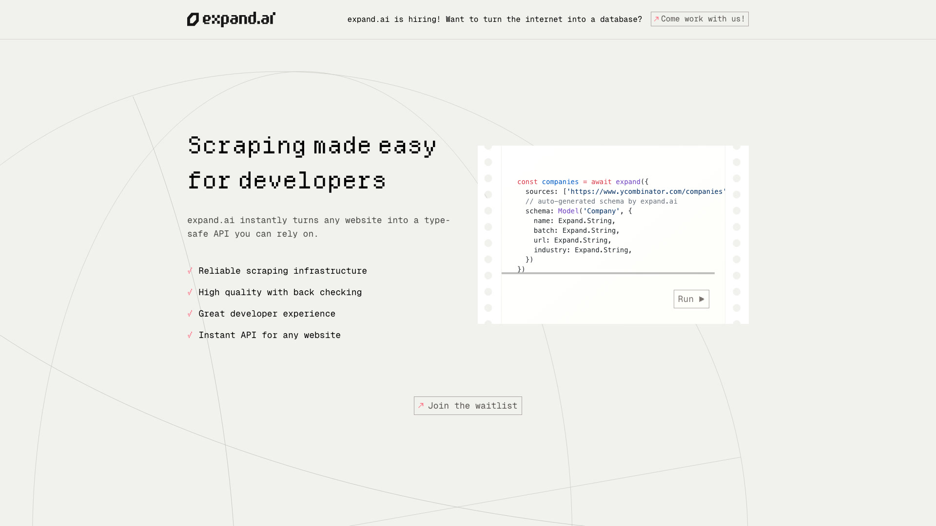 expand.ai - Landing Page Design | Lapa Ninja
