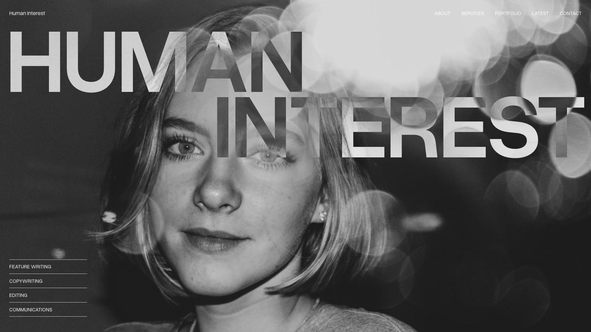 Human Interest - Landing Page Design | Lapa Ninja