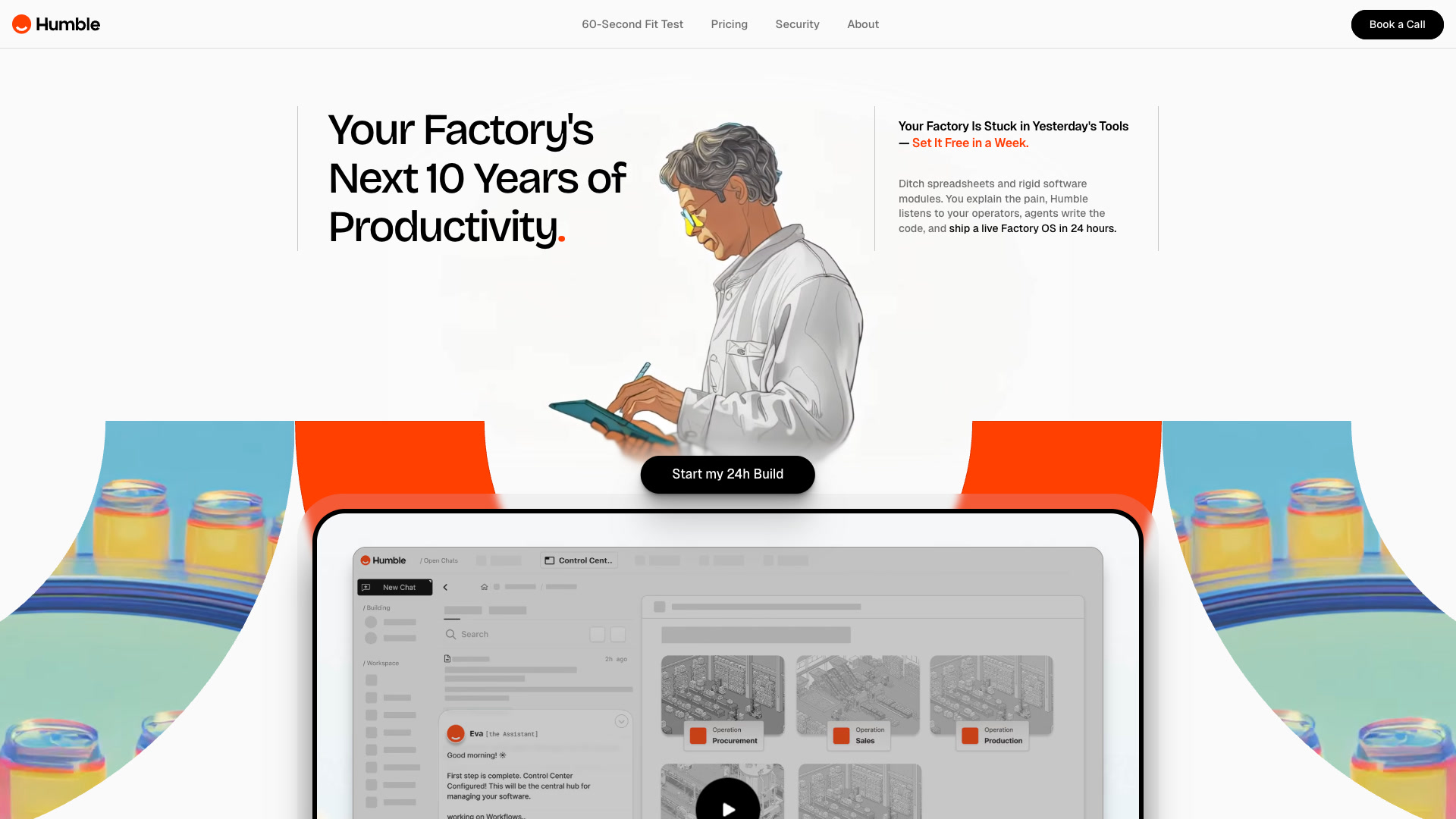 Humble - Landing Page Design | Lapa Ninja
