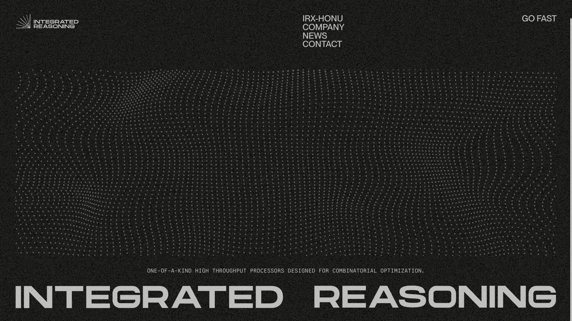 Integrated Reasoning - Landing Page Design | Lapa Ninja