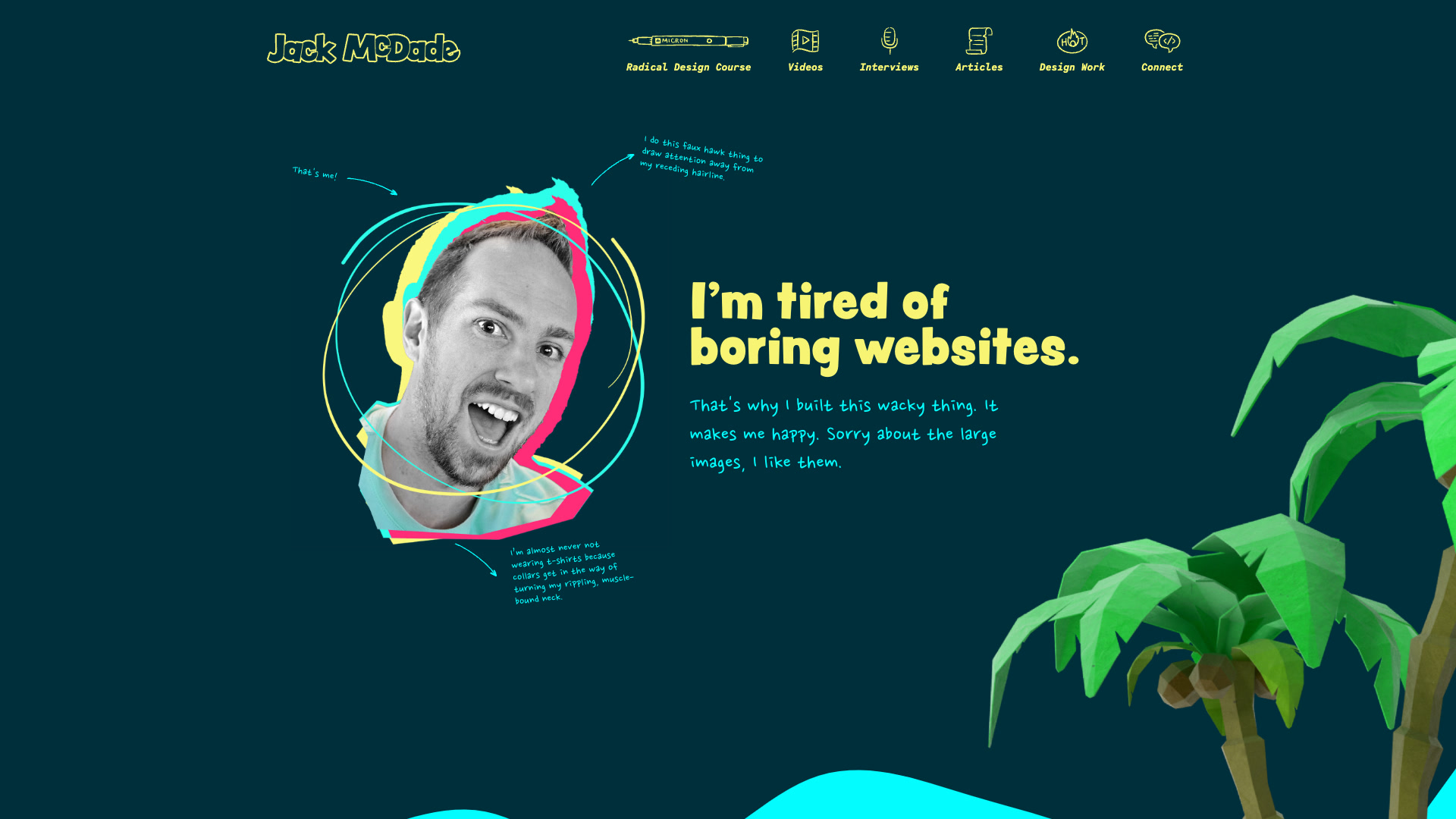 Jack McDade - Landing Page Design | Lapa Ninja