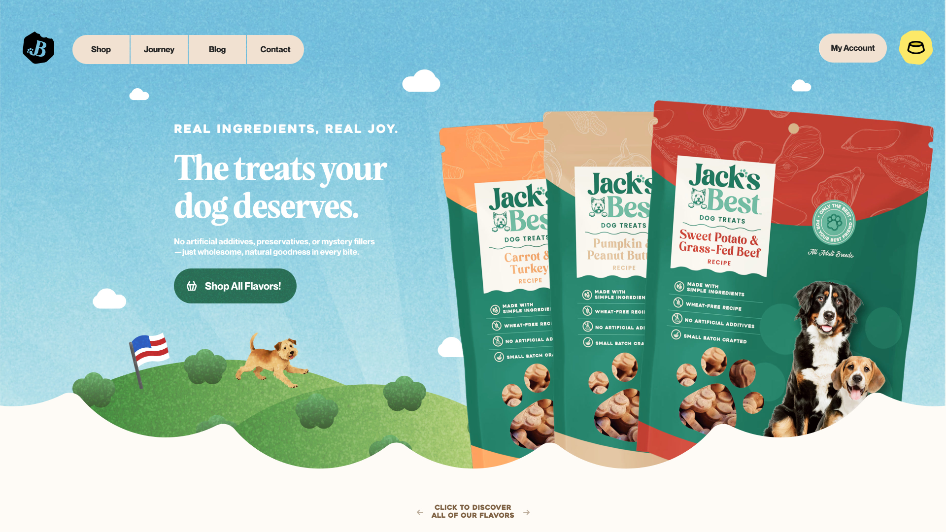 Jack’s Best - Landing Page Design | Lapa Ninja