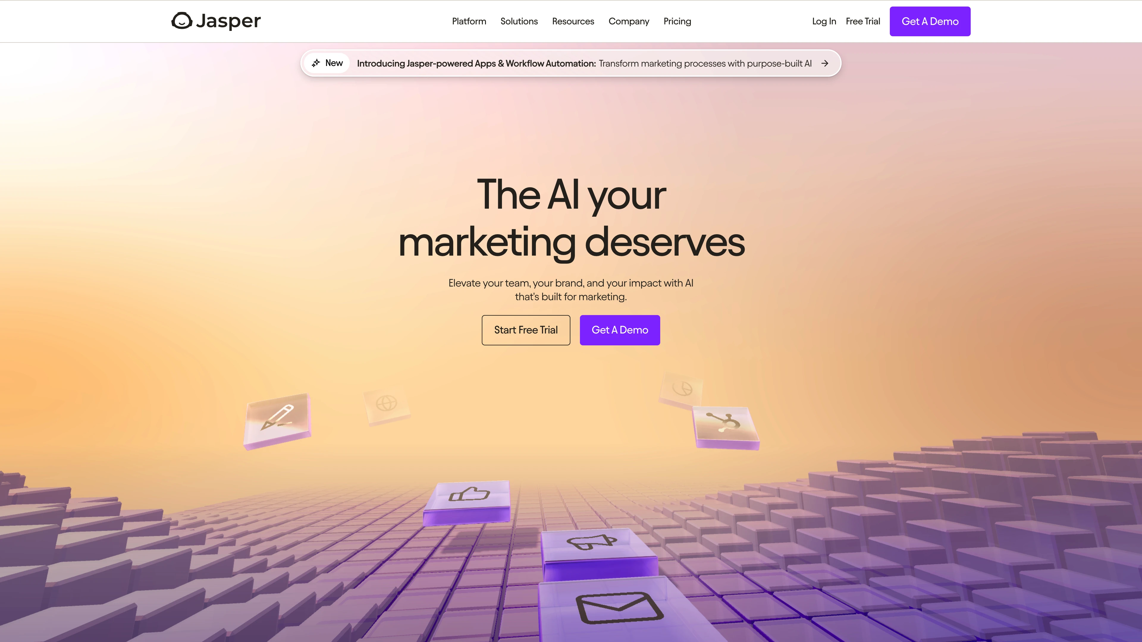 Jasper - Landing Page Design | Lapa Ninja