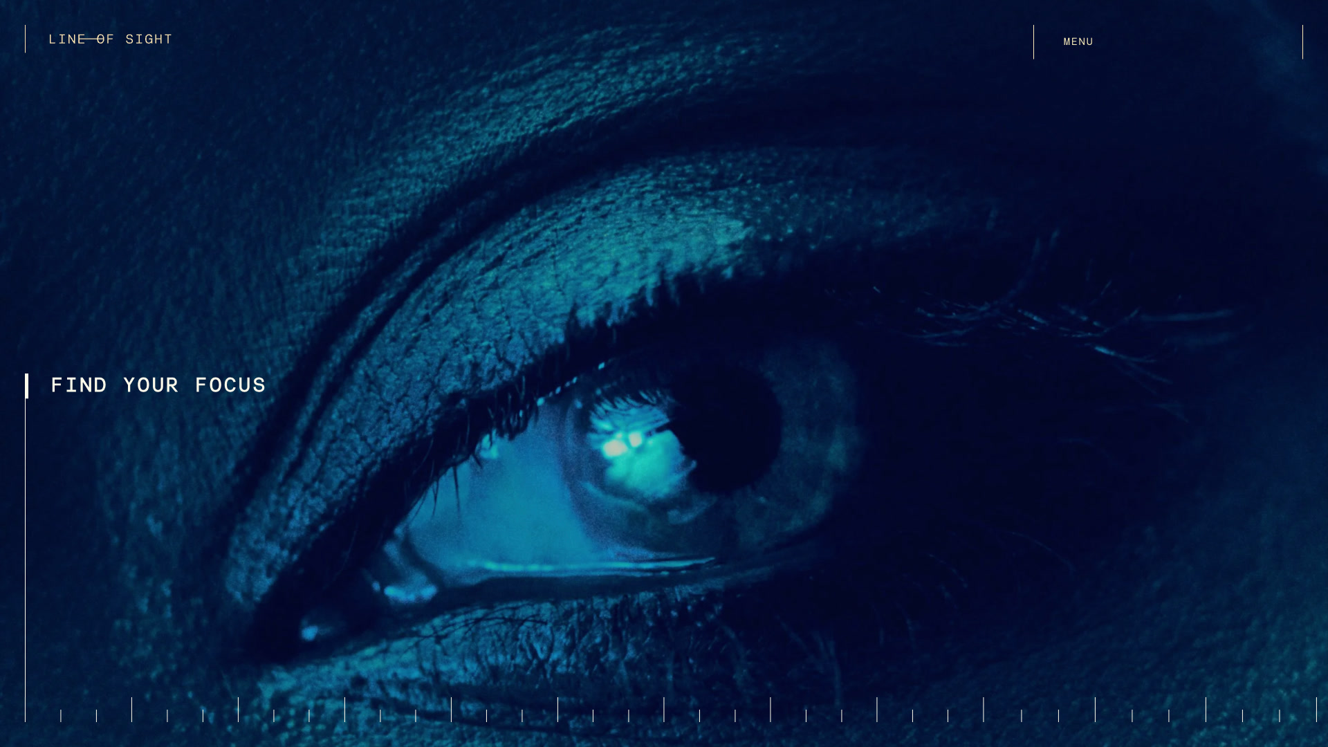 LINE OF SIGHT - Landing Page Design | Lapa Ninja