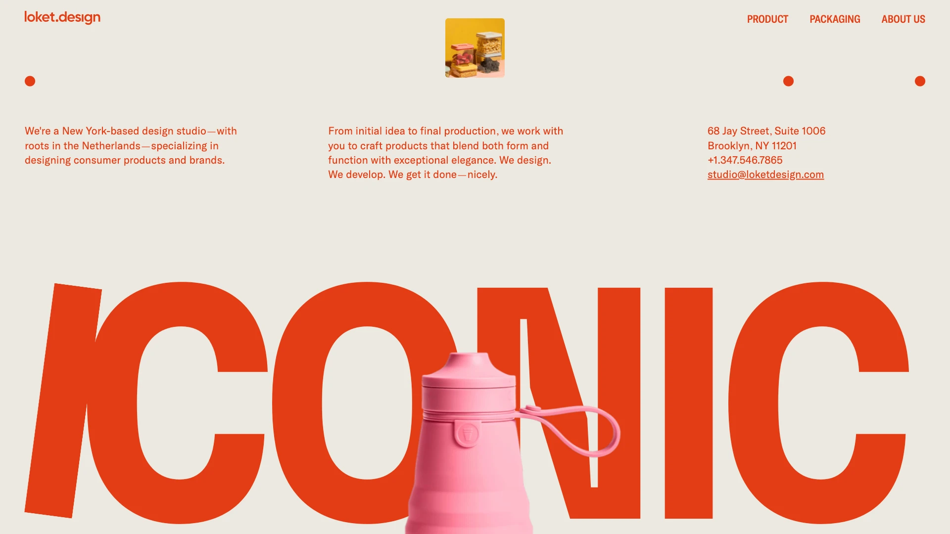 Loket Design - Landing Page Design | Lapa Ninja