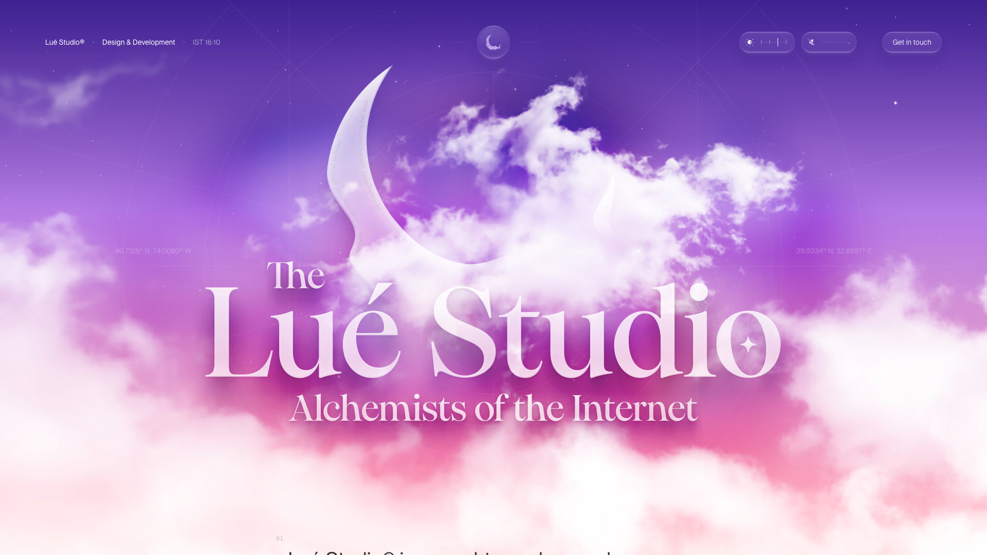 Lué Studio - Landing Page Design | Lapa Ninja