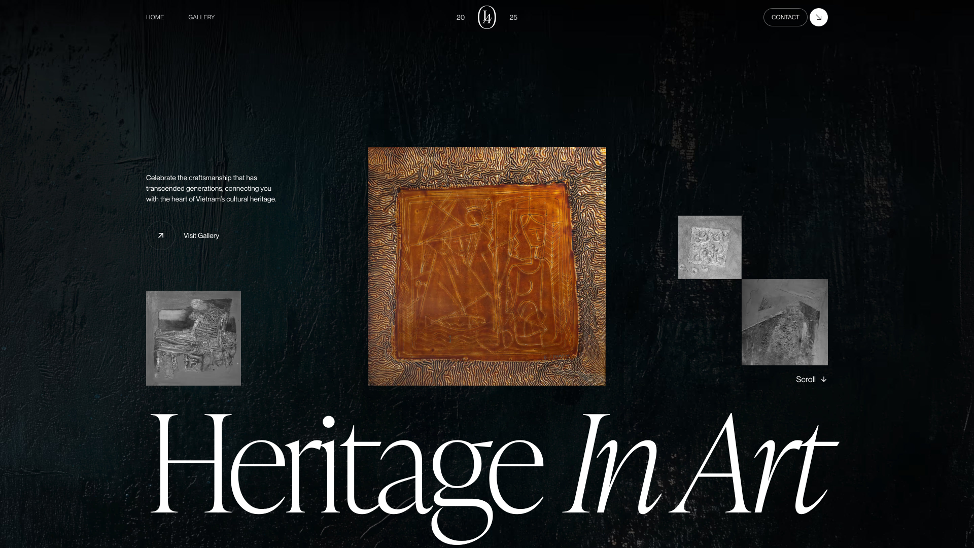 Lumen Artspace - Landing Page Design | Lapa Ninja