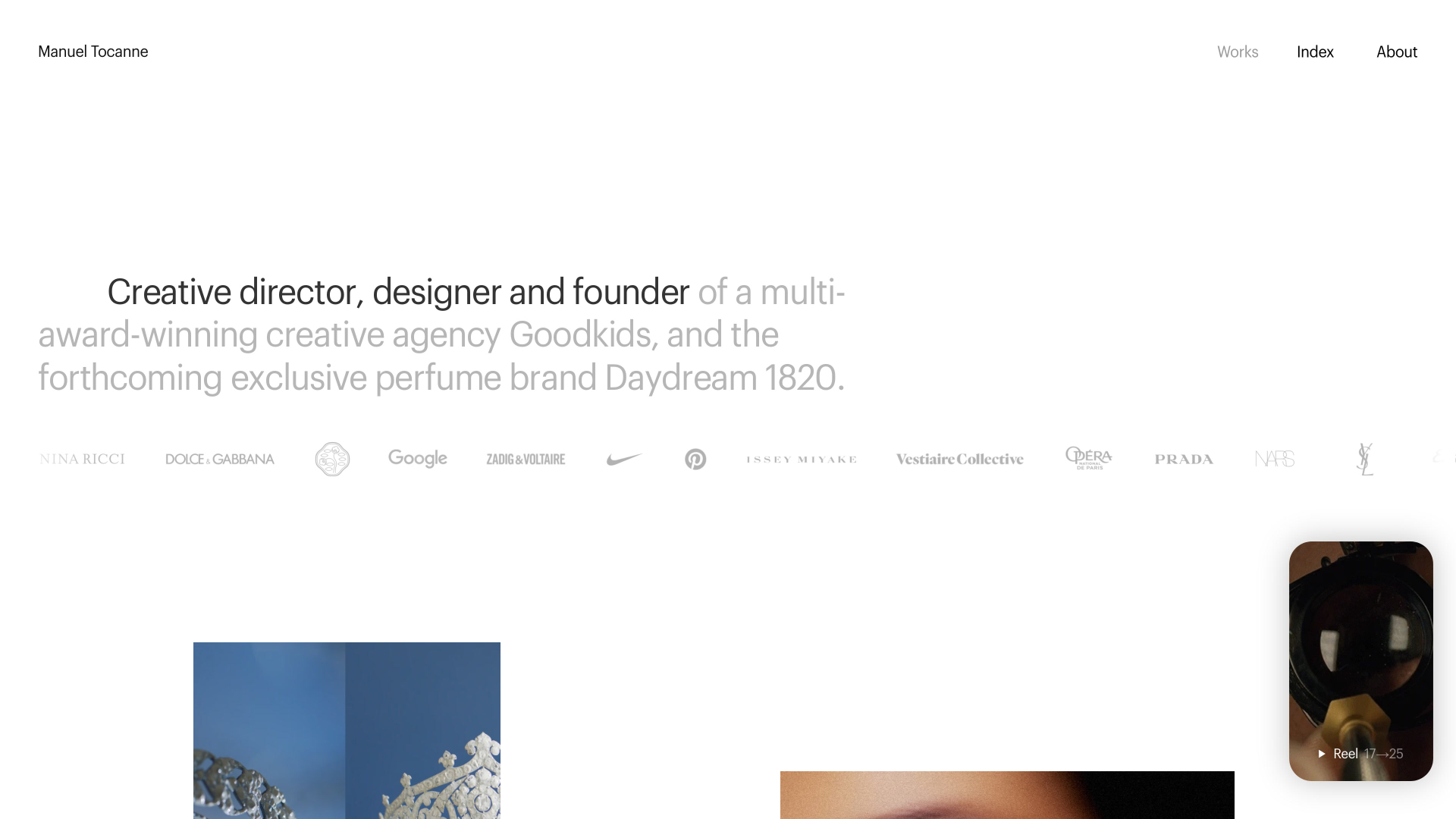 Manuel Tocanne - Landing Page Design | Lapa Ninja