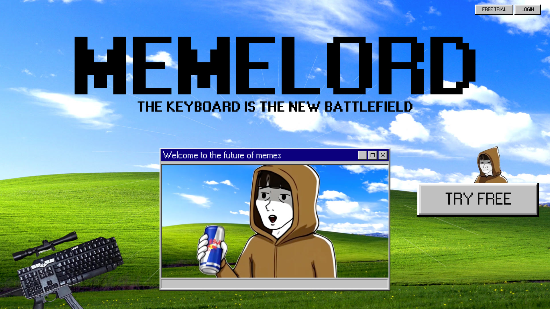 Memelord - Landing Page Design | Lapa Ninja