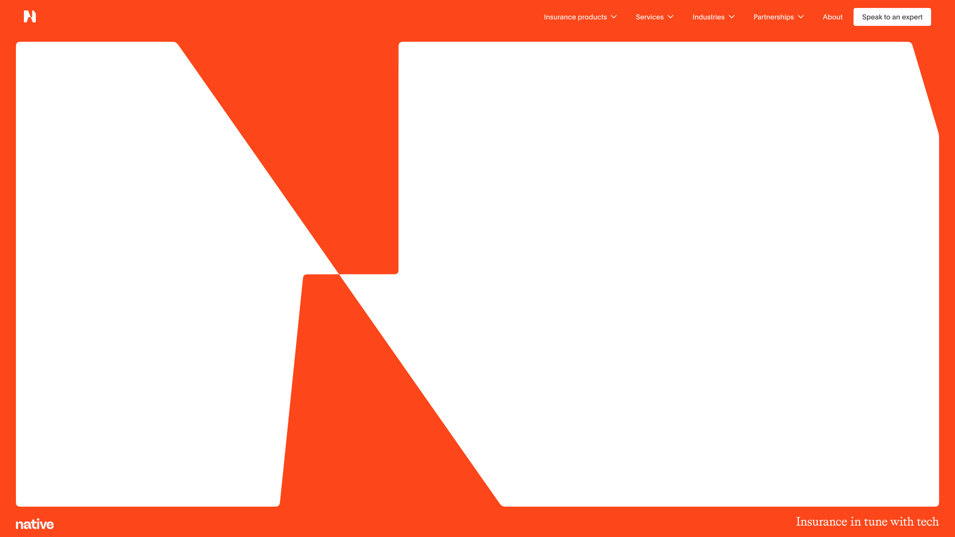 Native - Landing Page Design | Lapa Ninja