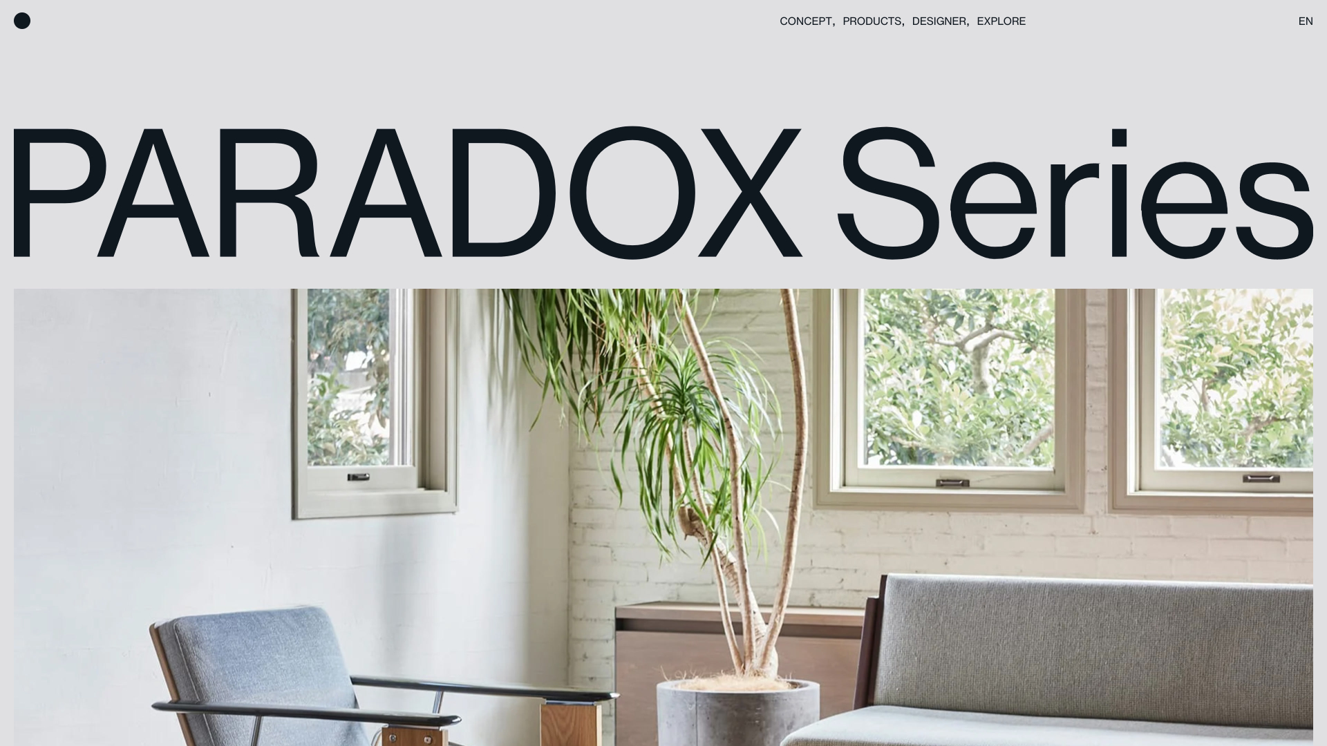 PARADOX Series - Landing Page Design | Lapa Ninja