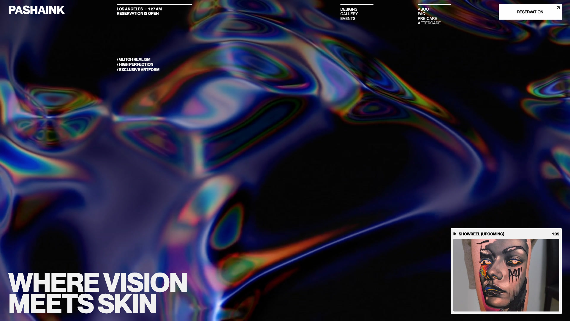 Pasha Ink - Landing Page Design | Lapa Ninja