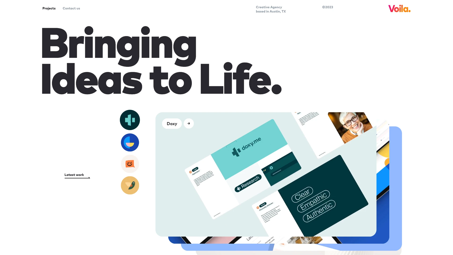 Voila - Landing Page Design | Lapa Ninja