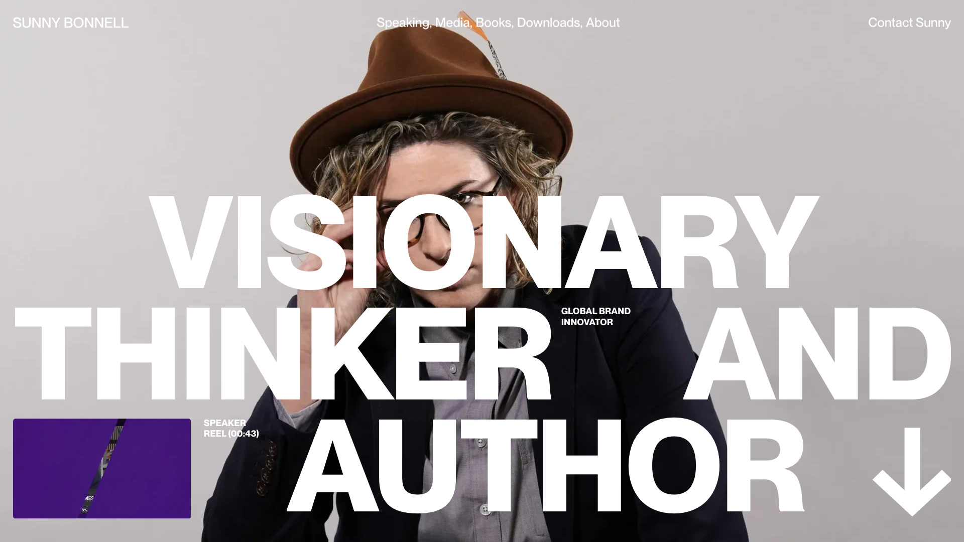 Sunny Bonnell - Landing Page Design | Lapa Ninja