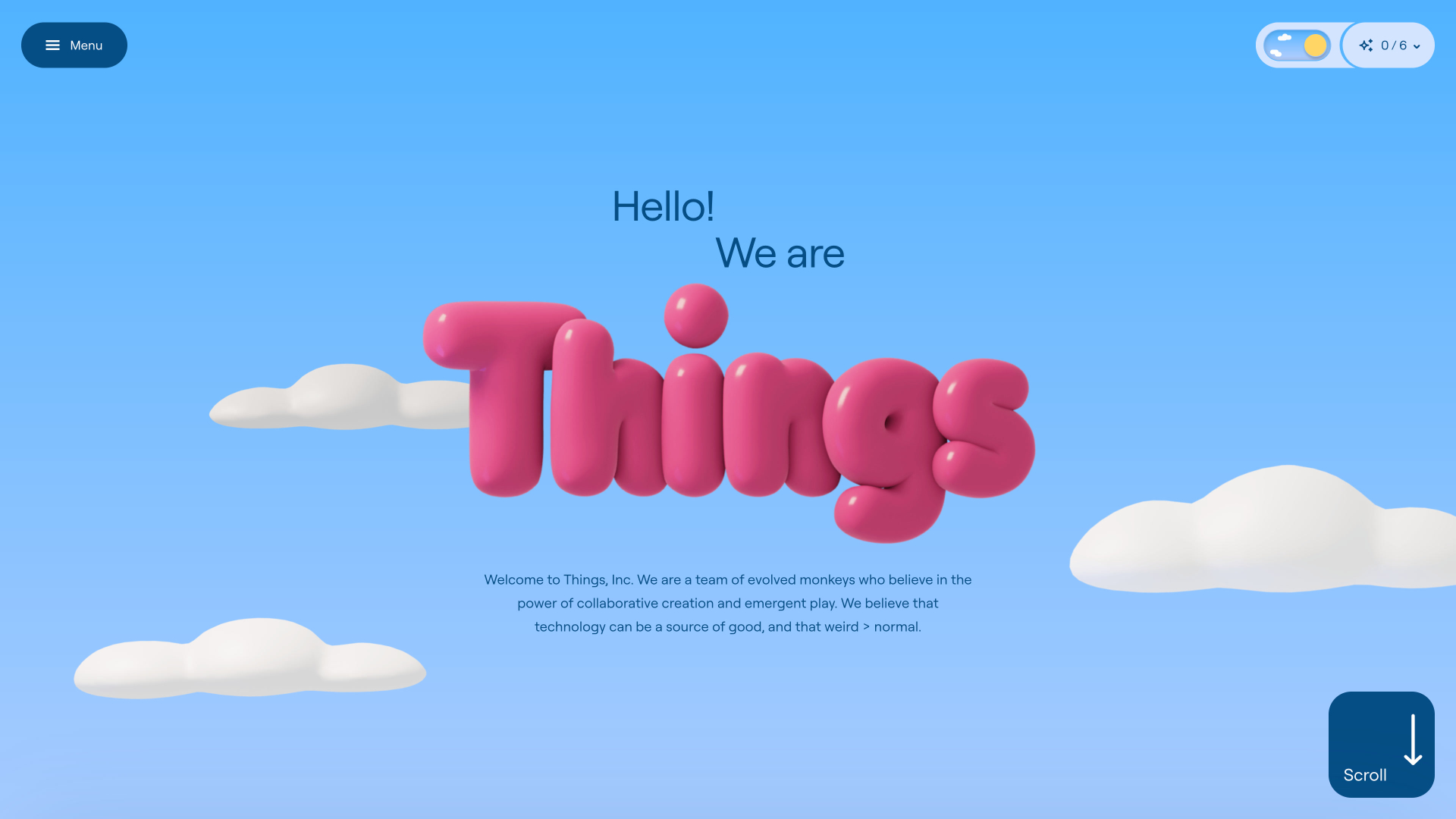 Things Inc - Landing Page Design | Lapa Ninja