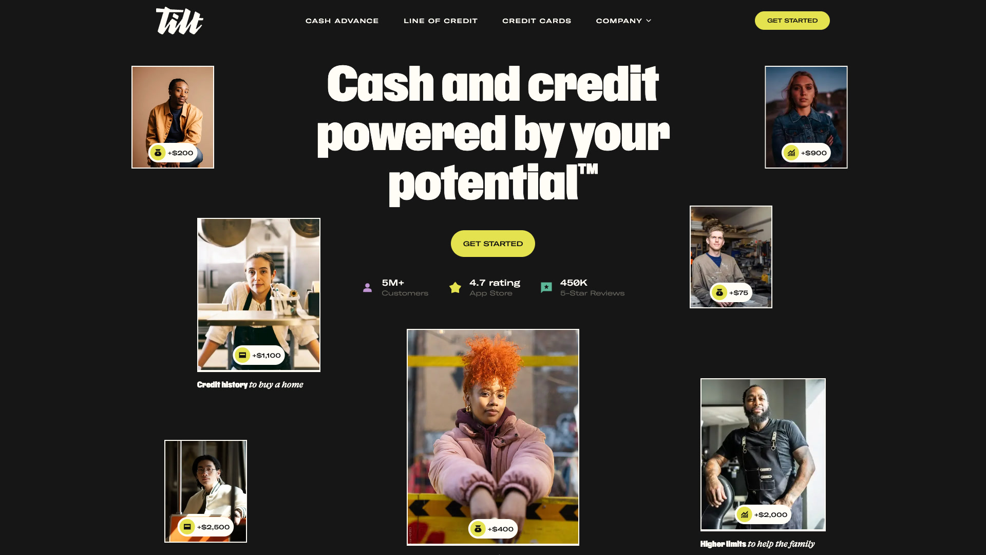 Tilt - Landing Page Design | Lapa Ninja